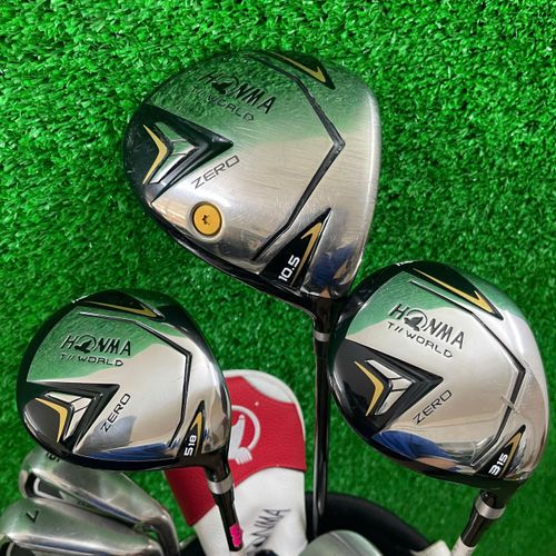 Bộ Honma T//World ZERO cán S (10 gậy) - Golf Saigon Japan